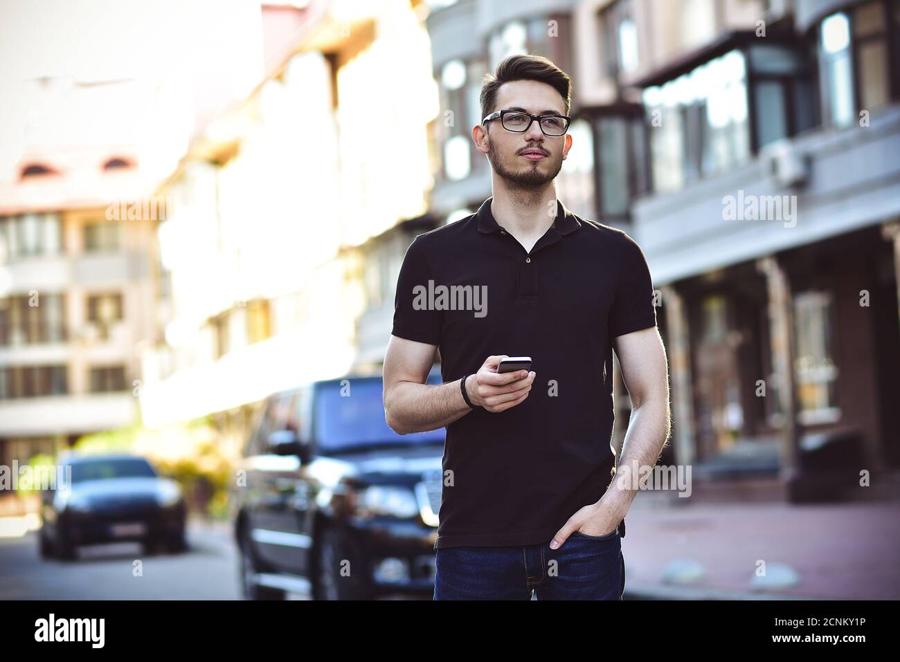 Photo cool nice man hi-res stock photography and images - Alamy