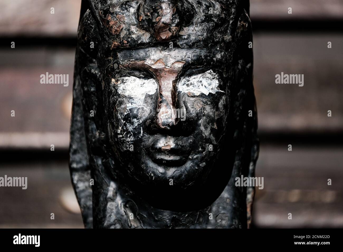 Park Bench Sphinx Stock Photo - Alamy