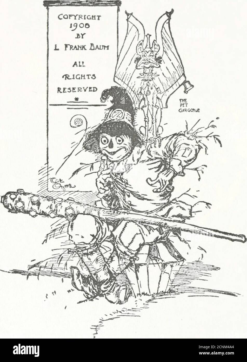 . Dorothy and the wizard in Oz; a faithful record of their amazing ...