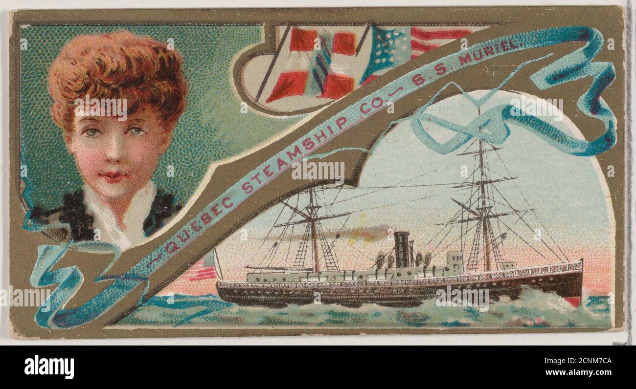 Steamship Muriel, Quebec Steamship Company, from the Ocean and River ...