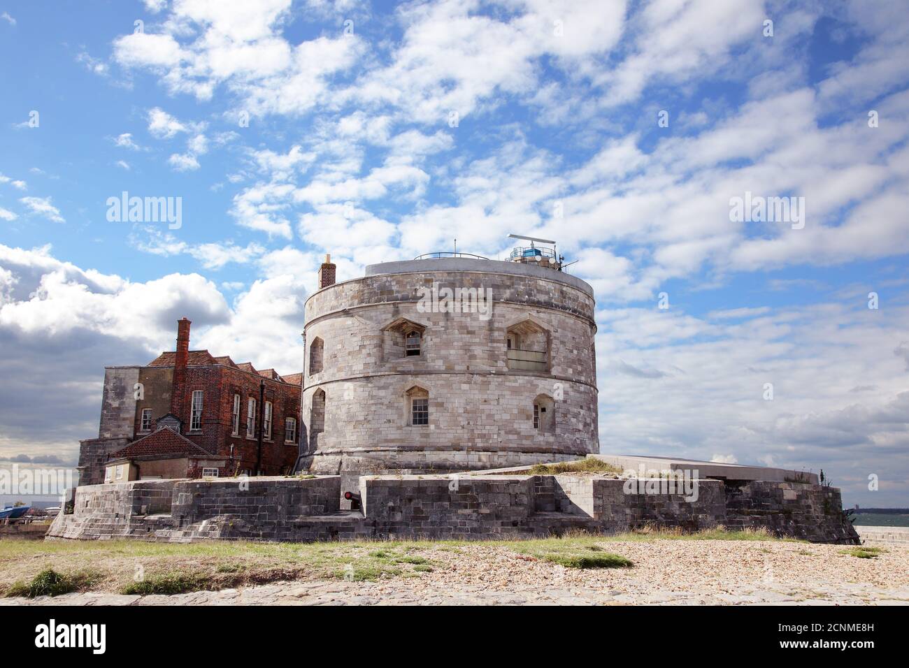 Calshot Castle artillery fort on the Calshot Spit, Southampton ...