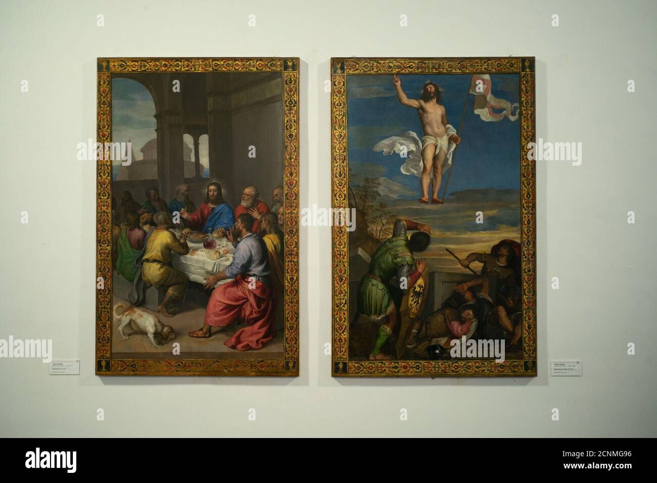 Paintings, 15th century, Titian, the resurrection, Urbino, Palazzo ...