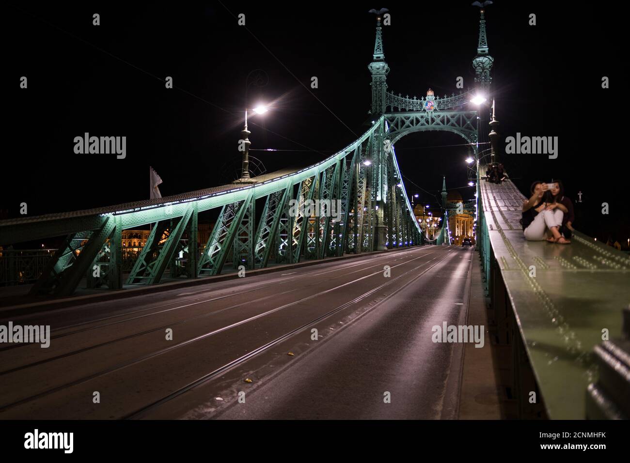 Peace bridge at night hi-res stock photography and images - Alamy