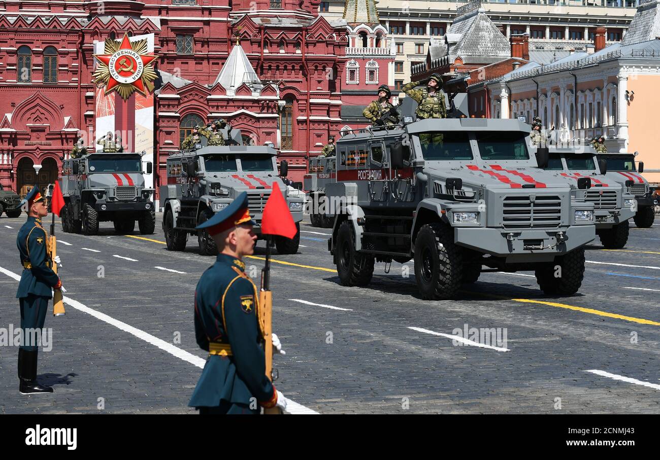 Russian patrol vehicles hi-res stock photography and images - Alamy