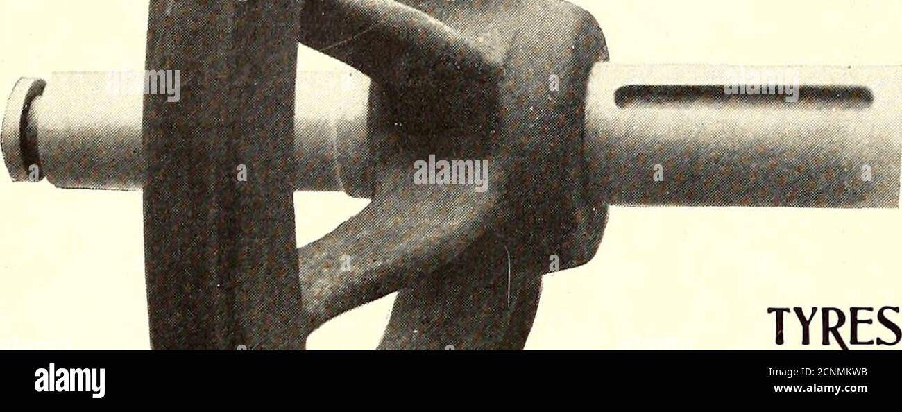 . The Street railway journal . WHEELS WITH wrought-lron Centres and ...