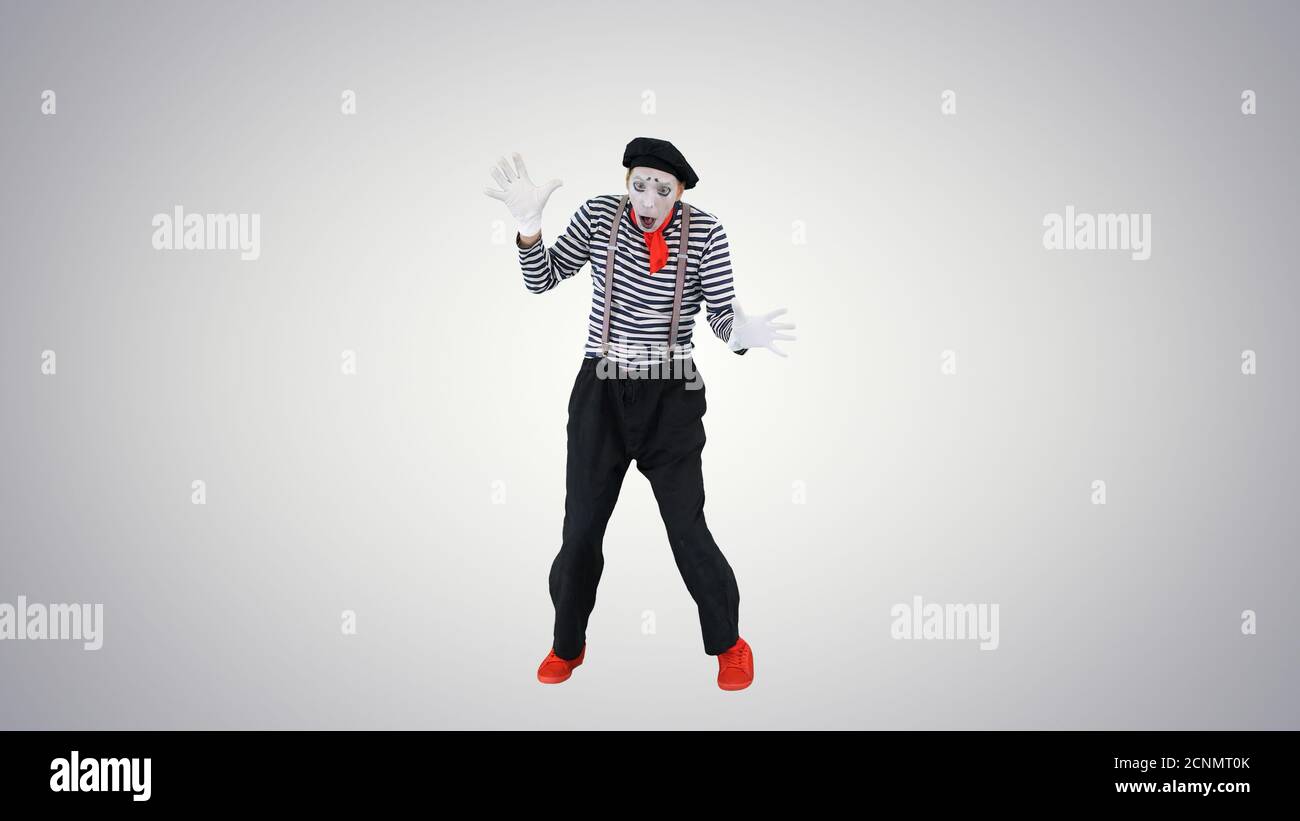 Mime artist at the robot hi-res stock photography and images - Alamy