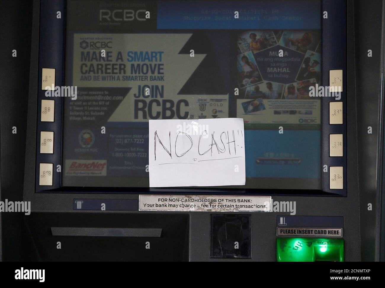 The philippines banking machine hi-res stock photography and images - Alamy