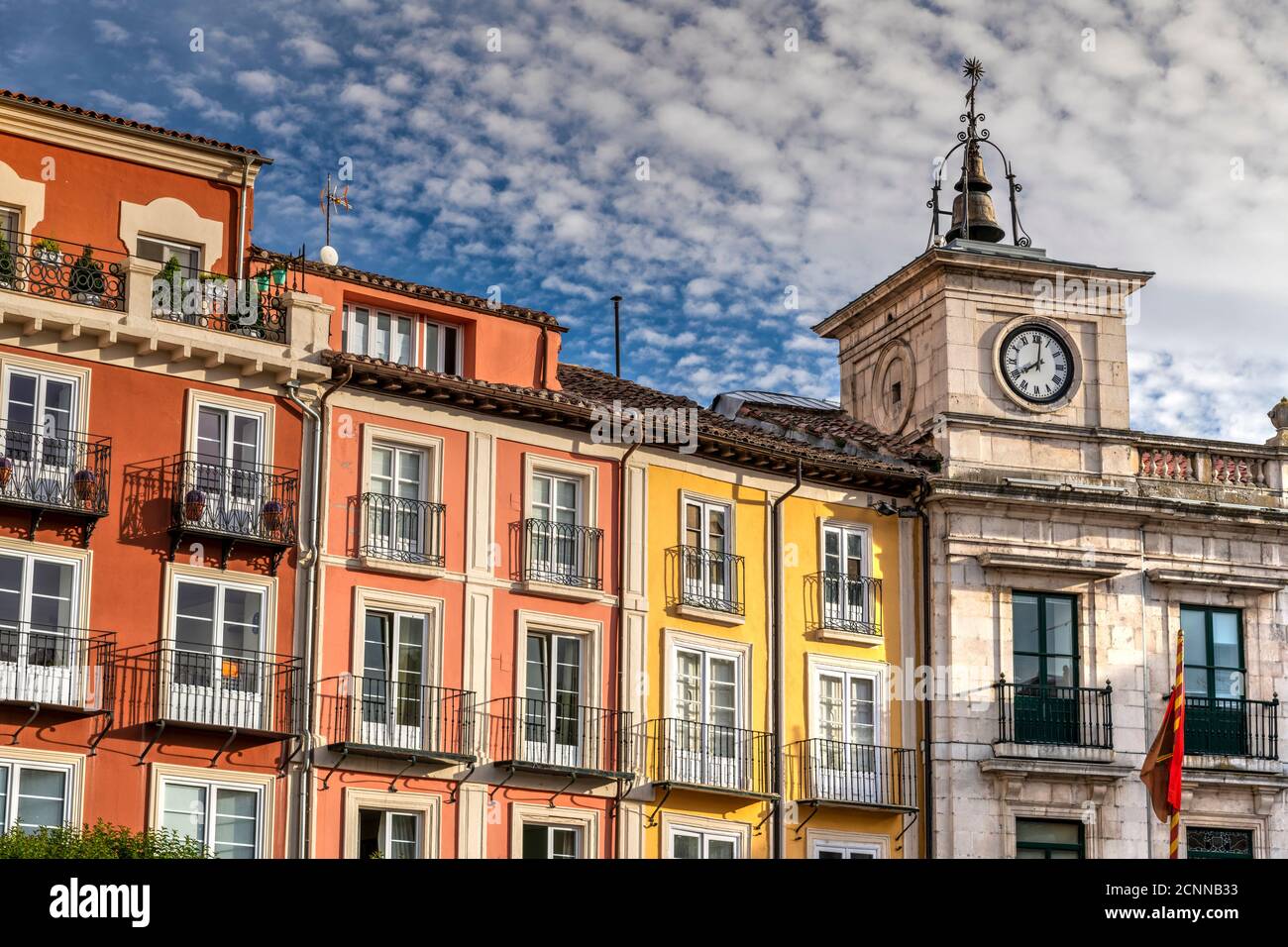 Plaza Mayor, Burgos, Castile and Leon, Spain Stock Photo - Alamy