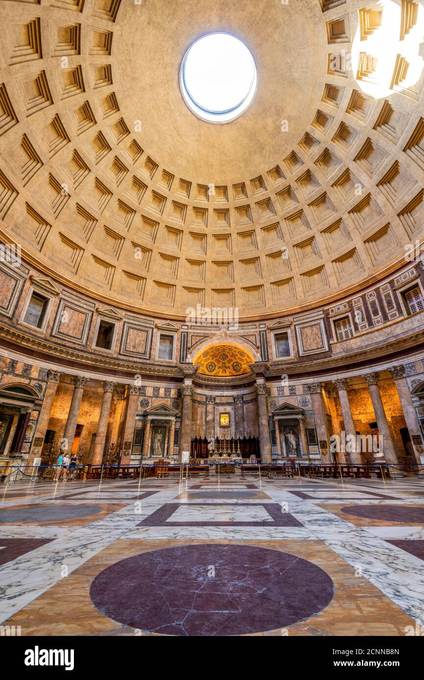 Interior pantheon famous iconic hi-res stock photography and images - Alamy