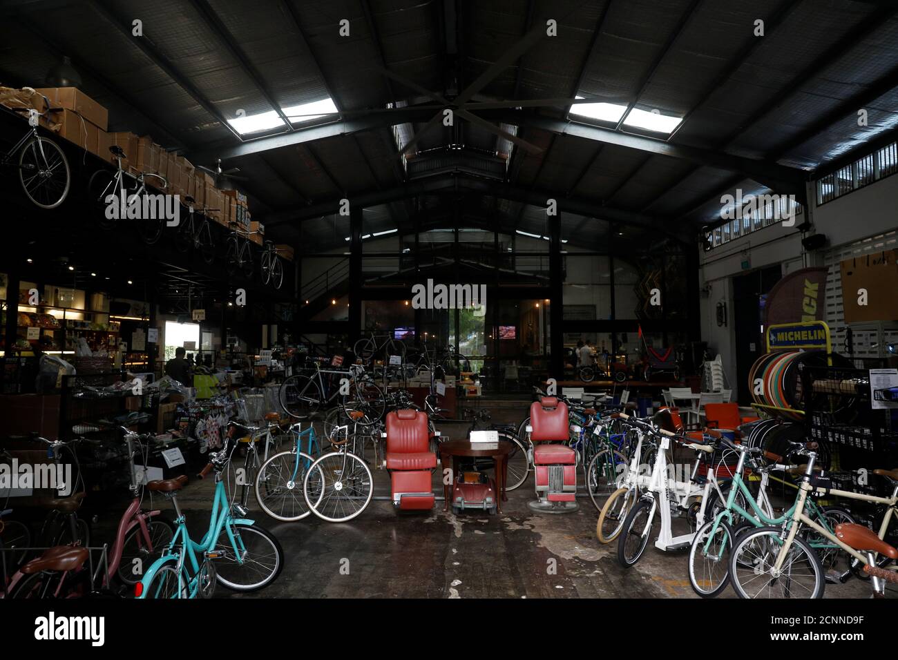 Bicycle shop interior hi-res stock photography and images - Alamy