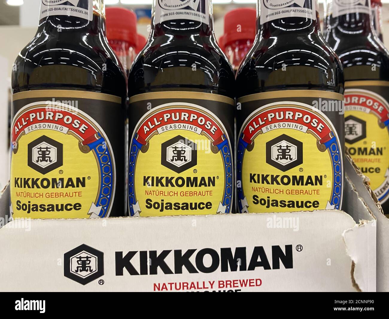 Kikkoman Logo Yellow