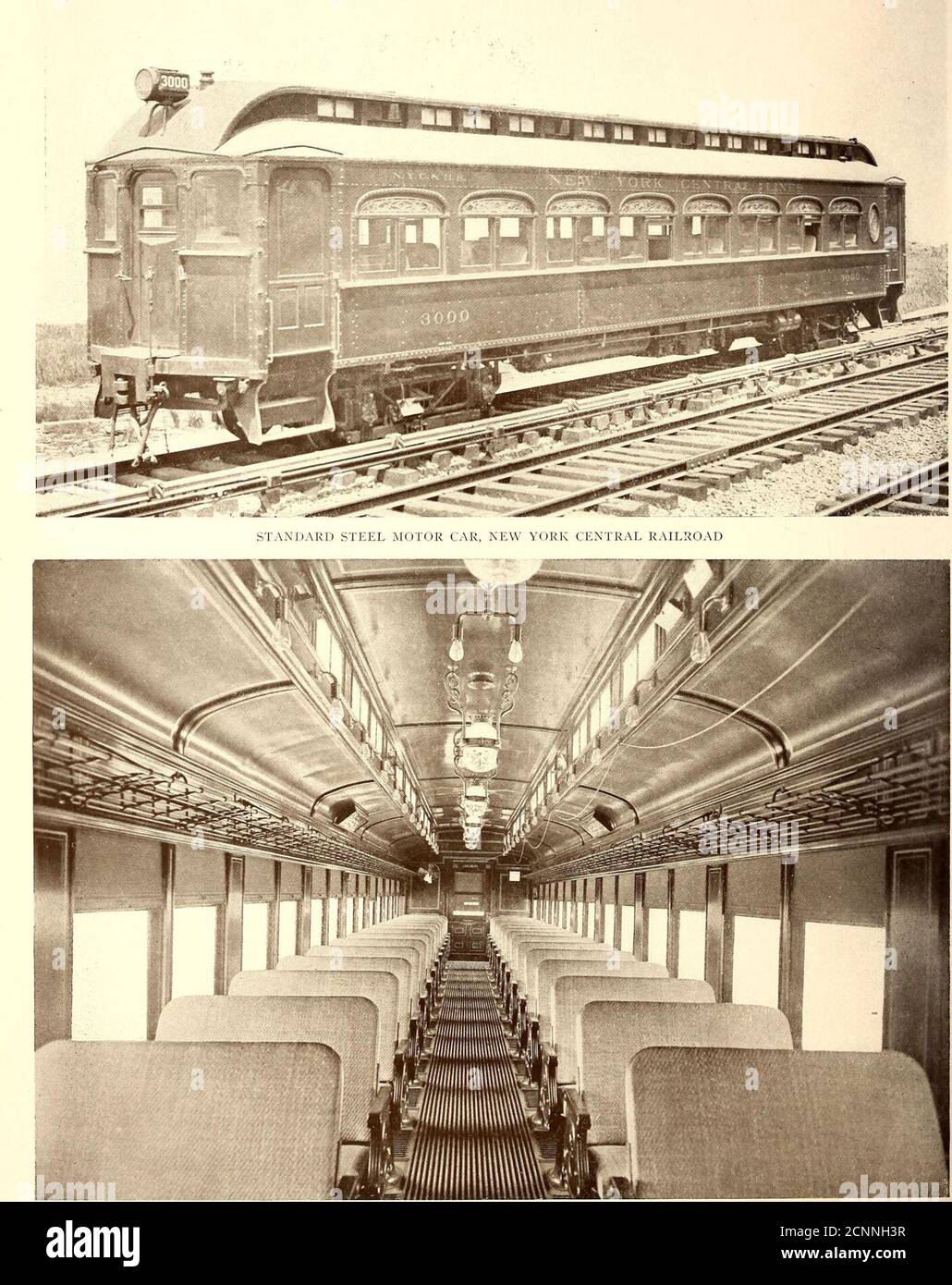 . The Street railway journal . Plate XVIII. INTERIOR OF STEEL MOTOR CAR ...