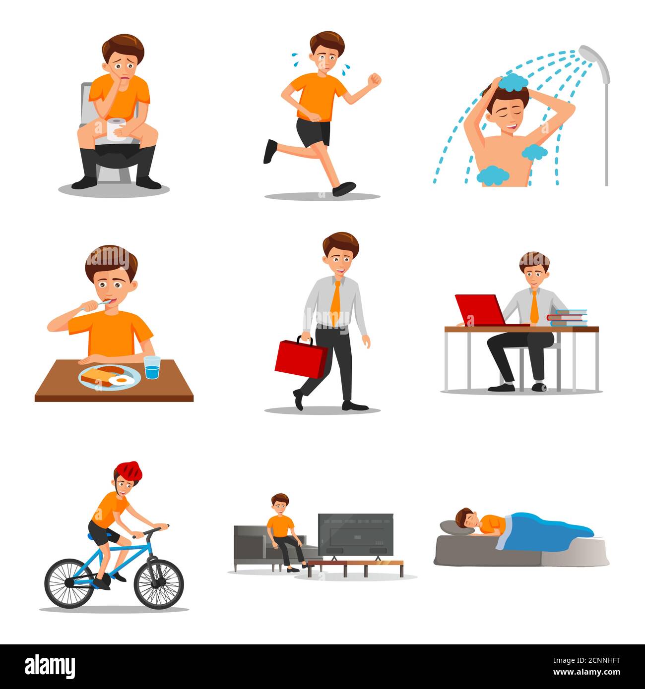 Daily Routine Collection High Resolution Stock Photography and Images ...