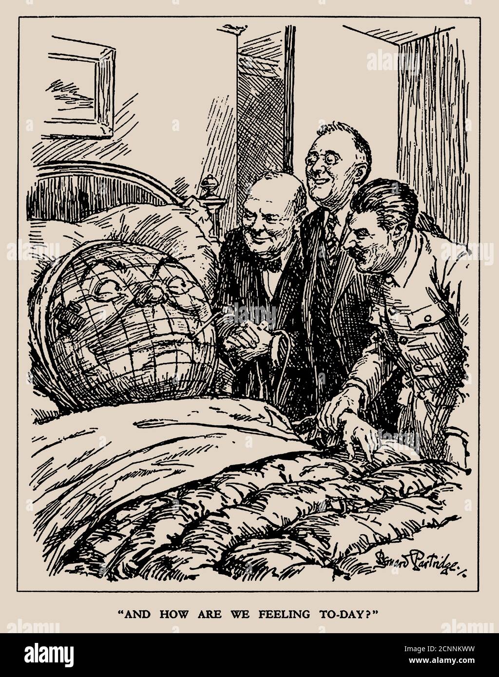 Joseph stalin caricature hi-res stock photography and images - Alamy