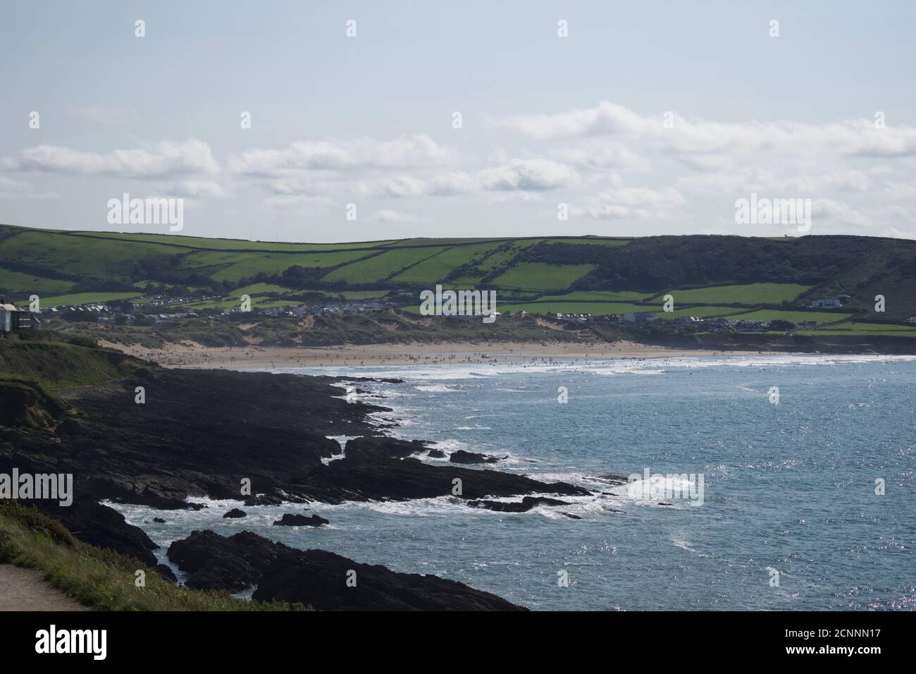 Croyde bay North Devon Stock Photo - Alamy