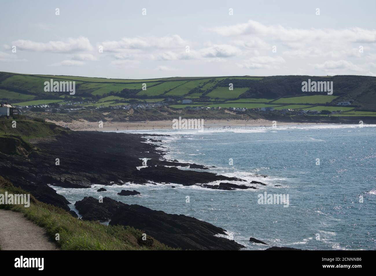 Croyde bay North Devon Stock Photo - Alamy