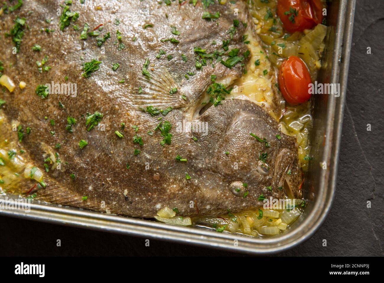 Brill dish hi-res stock photography and images - Alamy