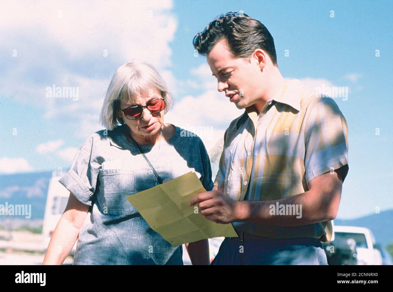 Los Angeles.CA.USA. Matthew Broderick and Patricia Broderick (mother of ...
