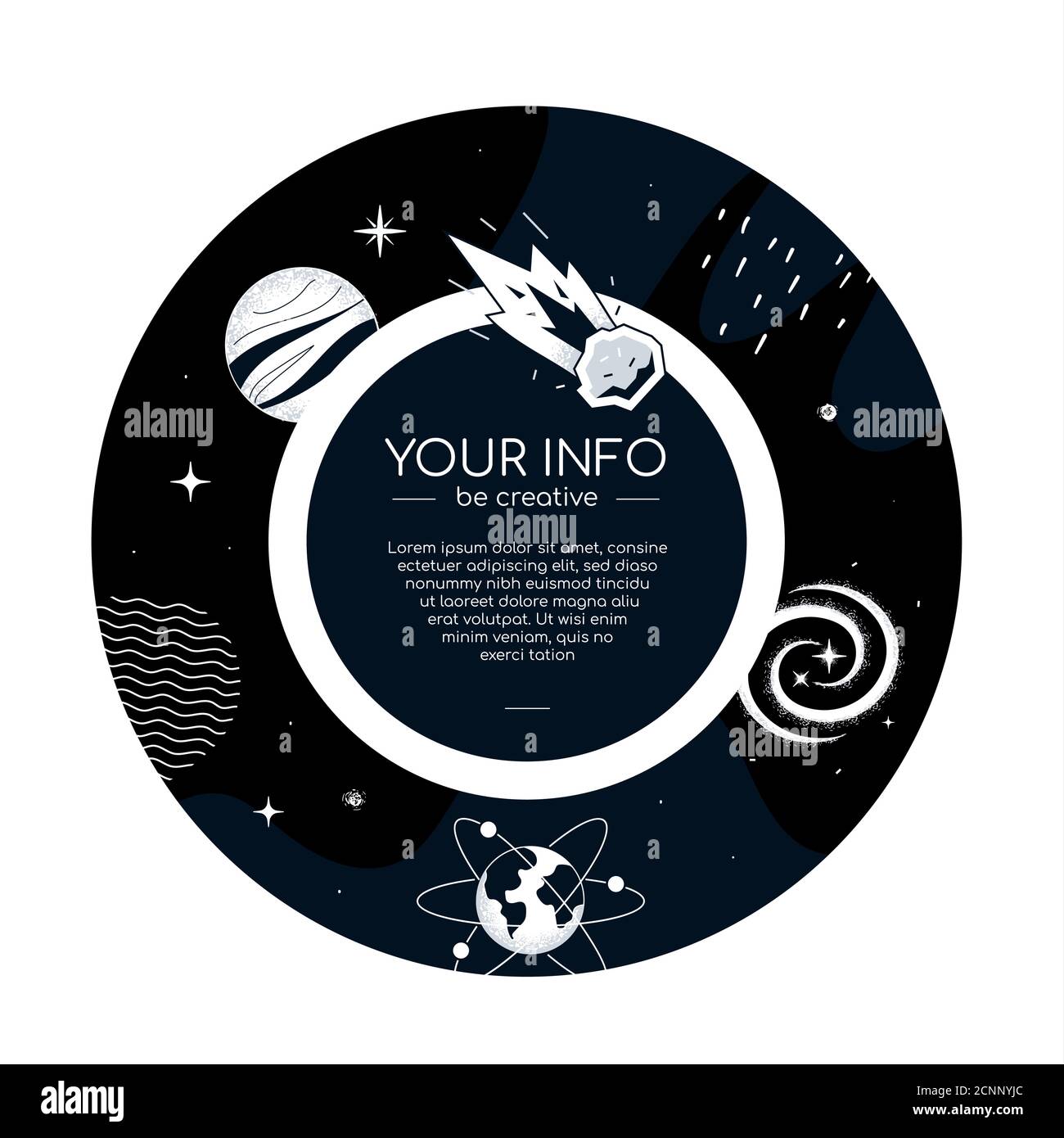 Space exploration background outer Cut Out Stock Images & Pictures - Alamy