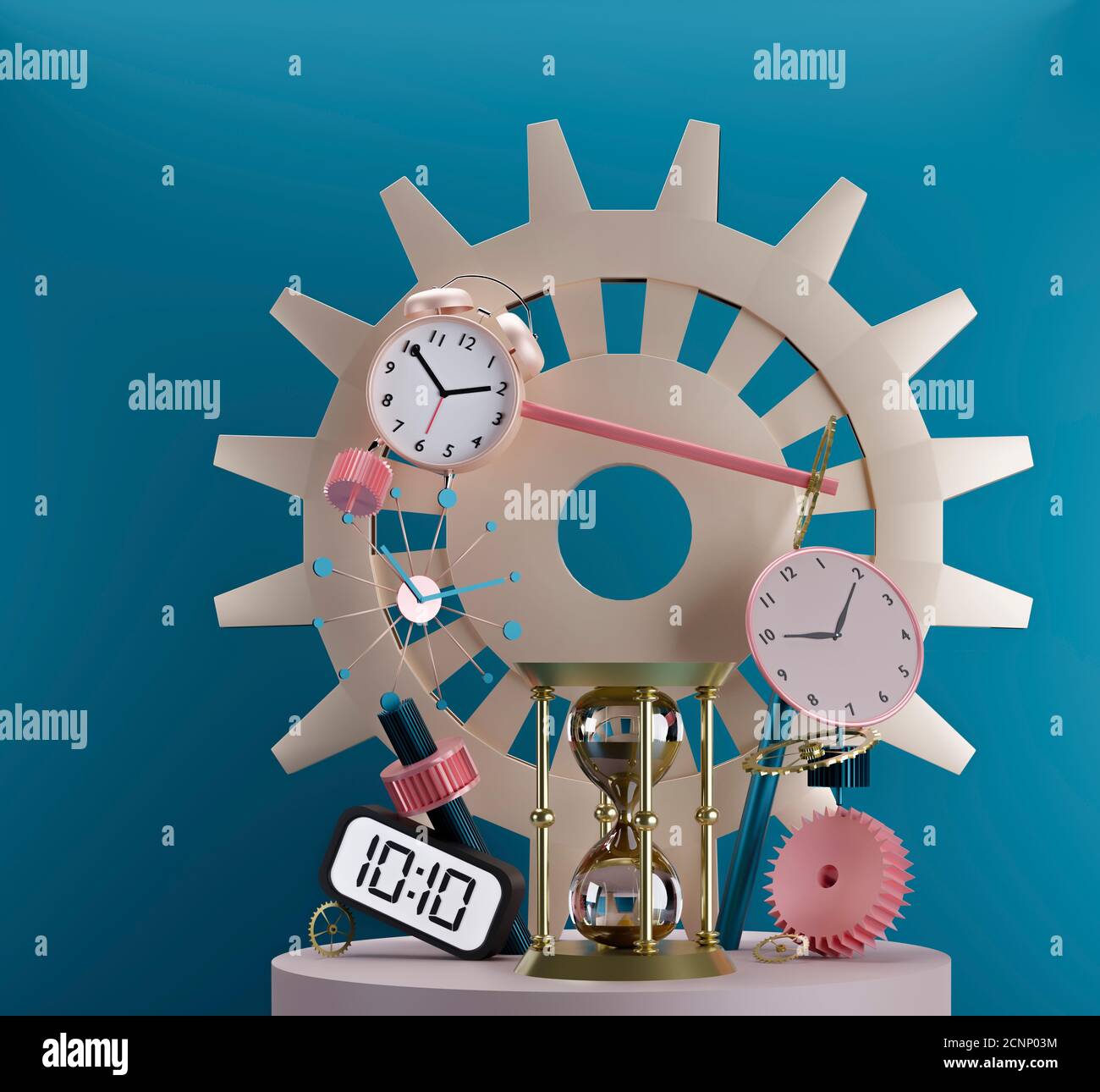 Composition Of Clocks High Resolution Stock Photography and Images - Alamy