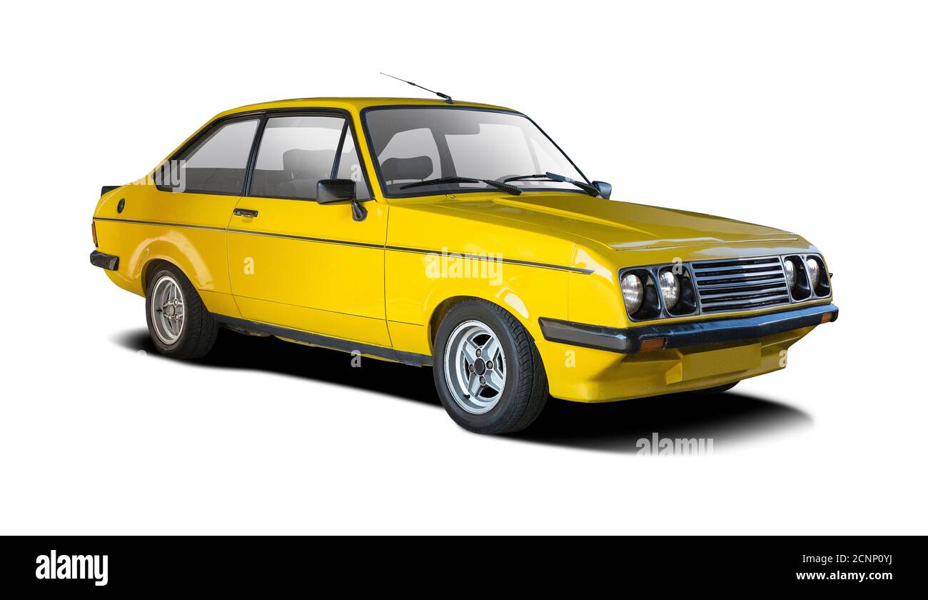 Classic German sport car side view isolated on white Classic German ...