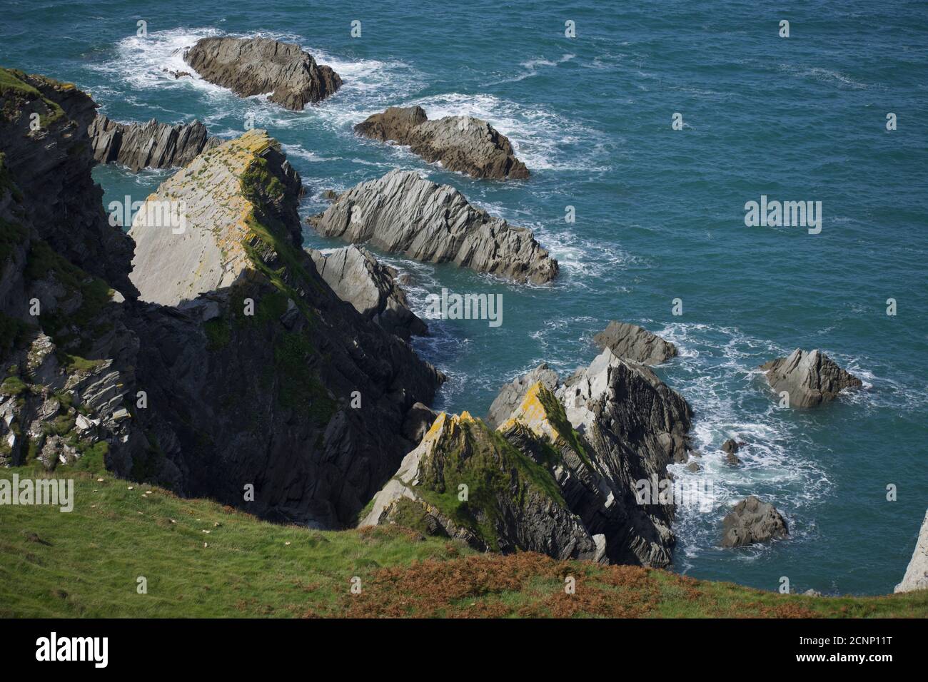 North Devon Coastline Stock Photo - Alamy