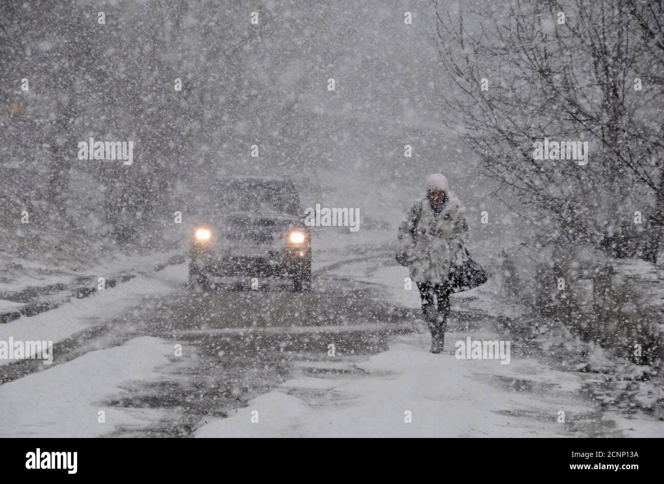 Accident snow nuclear hi-res stock photography and images - Alamy