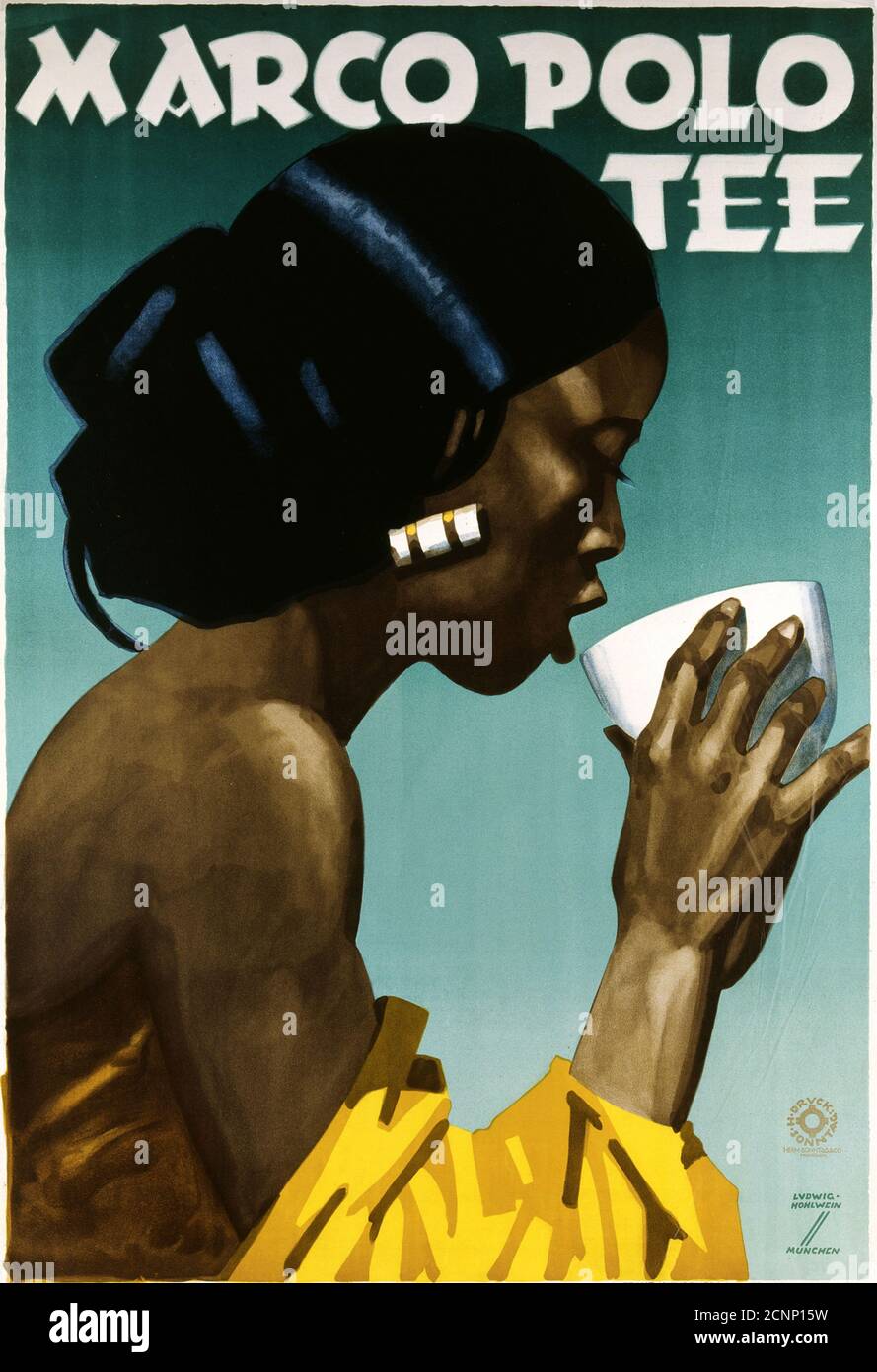 Marco Polo Tea, c. 1930. Private Collection Stock Photo - Alamy
