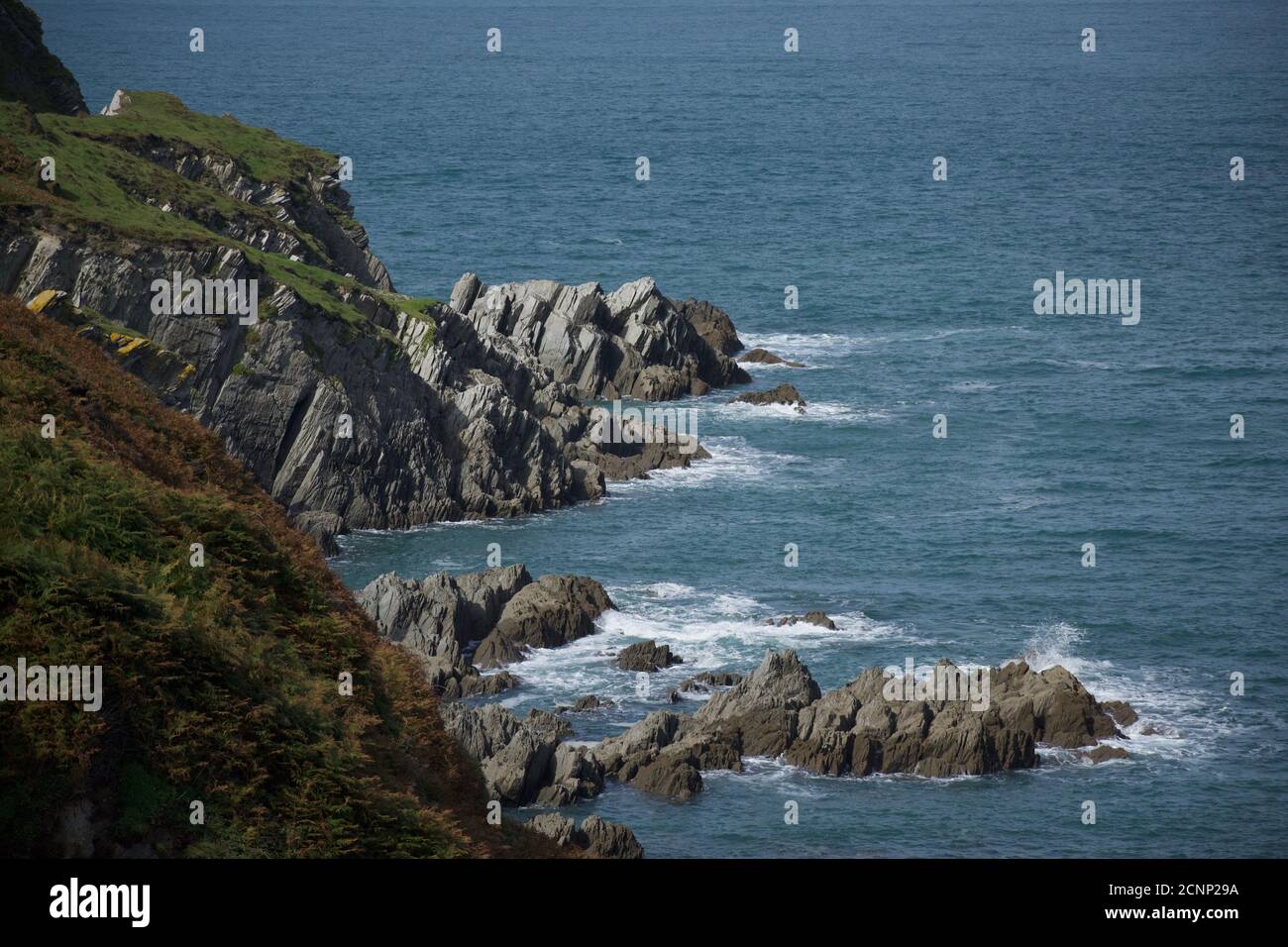 North Devon Coastline Stock Photo - Alamy