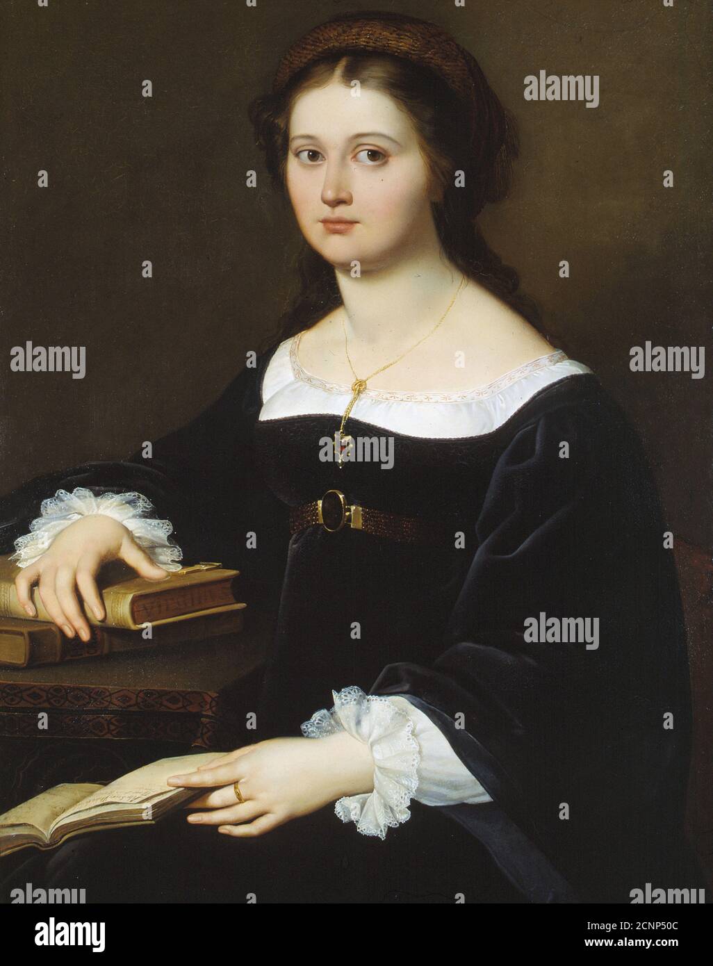 Portrait of Costanza Monti Perticari, 1819-1821. Found in the ...