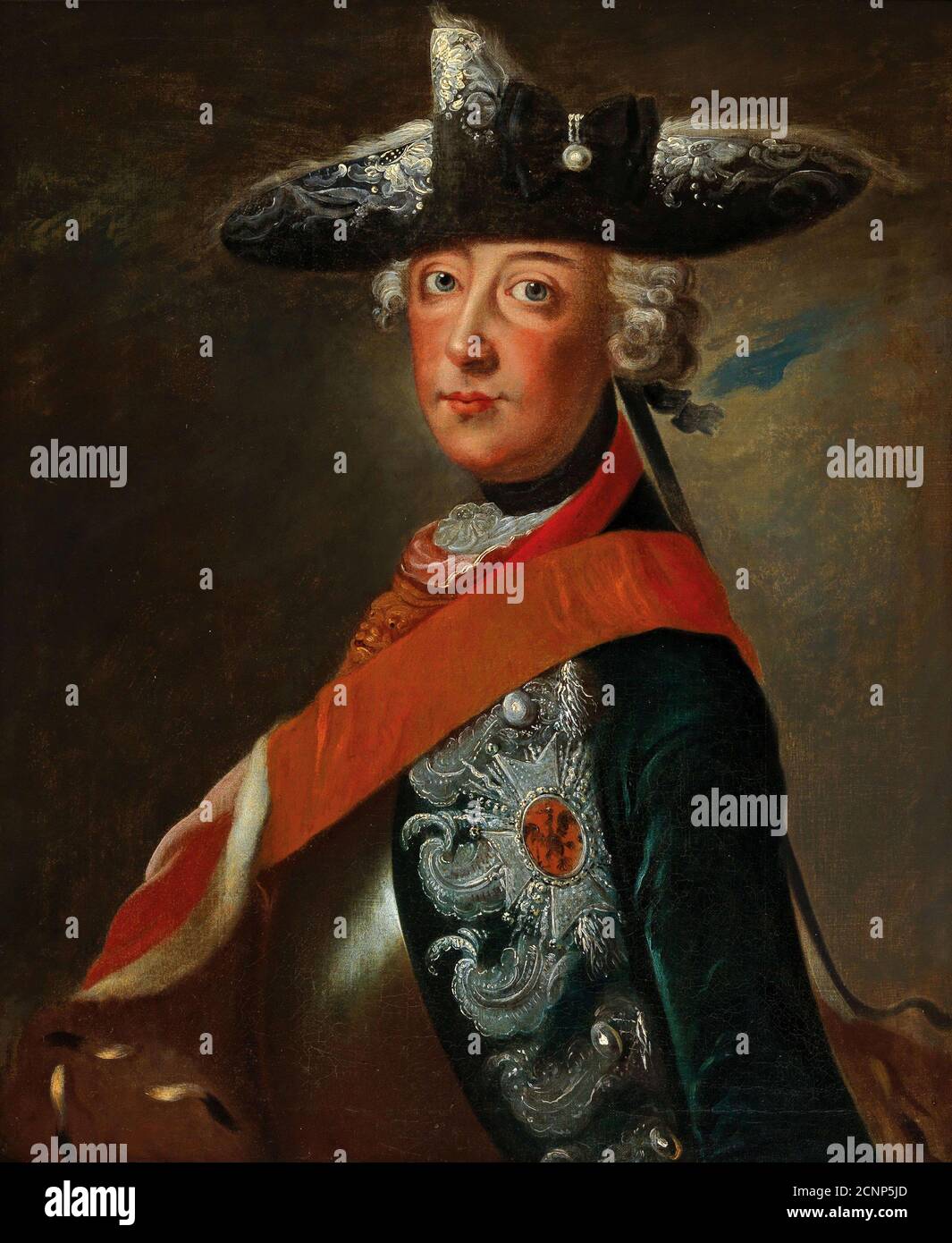 Portrait of Frederick II of Prussia (1712-1786). Private Collection ...