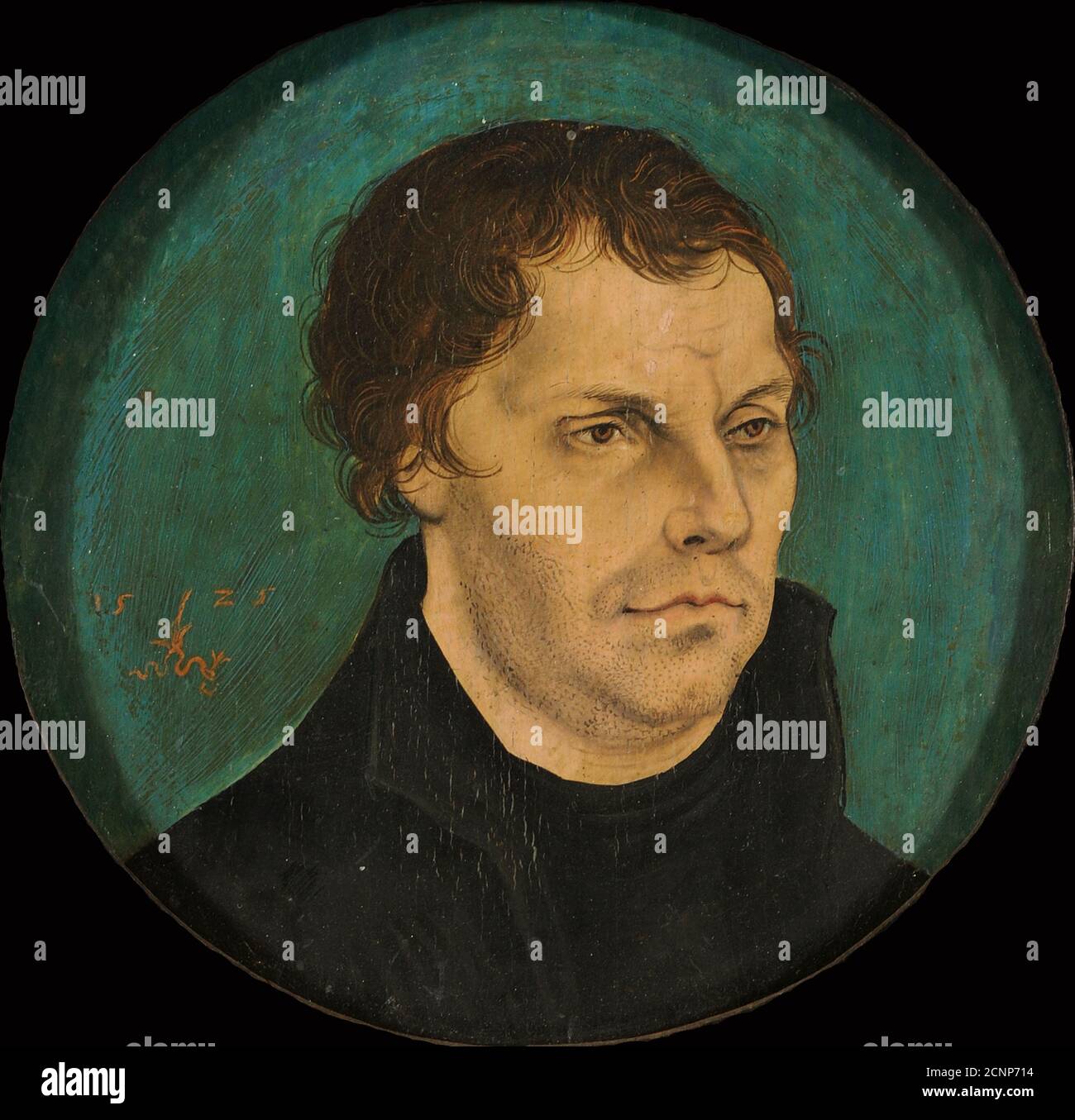 Portrait of Martin Luther (1483-1546), 1525. Found in the collection ...