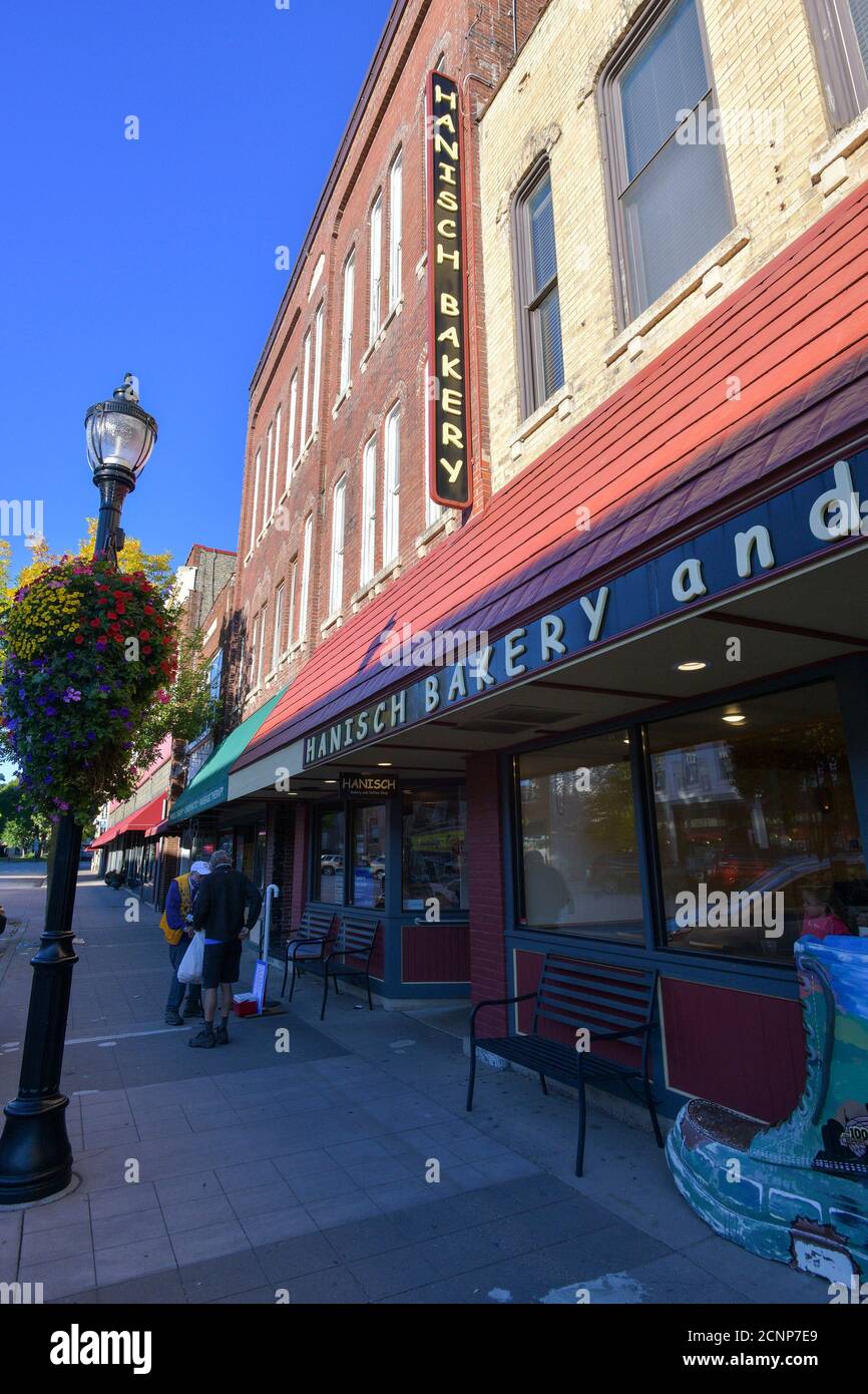 Red Wing MN - Sept 18: Hanisch Bakery launched its 2020 presidential ...