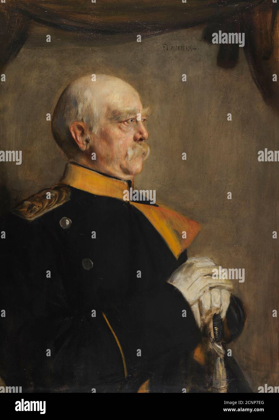 Franz Von Lenbach Bismarck High Resolution Stock Photography and Images ...