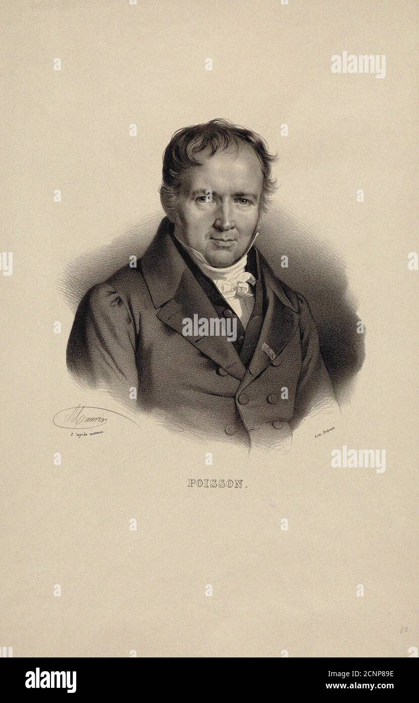 Siméon denis poisson hi-res stock photography and images - Alamy