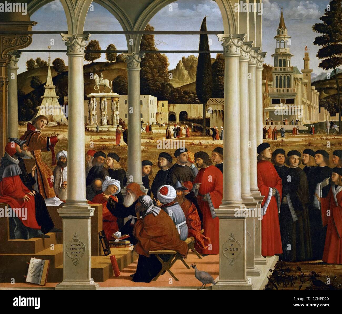 Saint Stephen before the High Priest and Elders of the Sanhedrin, 1514 ...