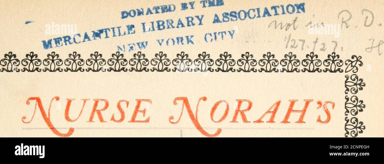 Bookidnursenorahsu hi-res stock photography and images - Alamy