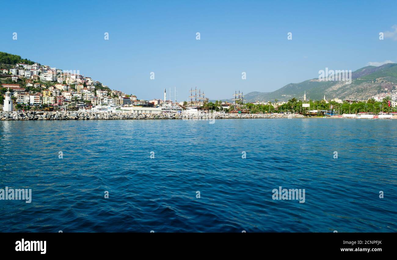 Alanya sea port mediterranean hi-res stock photography and images - Alamy