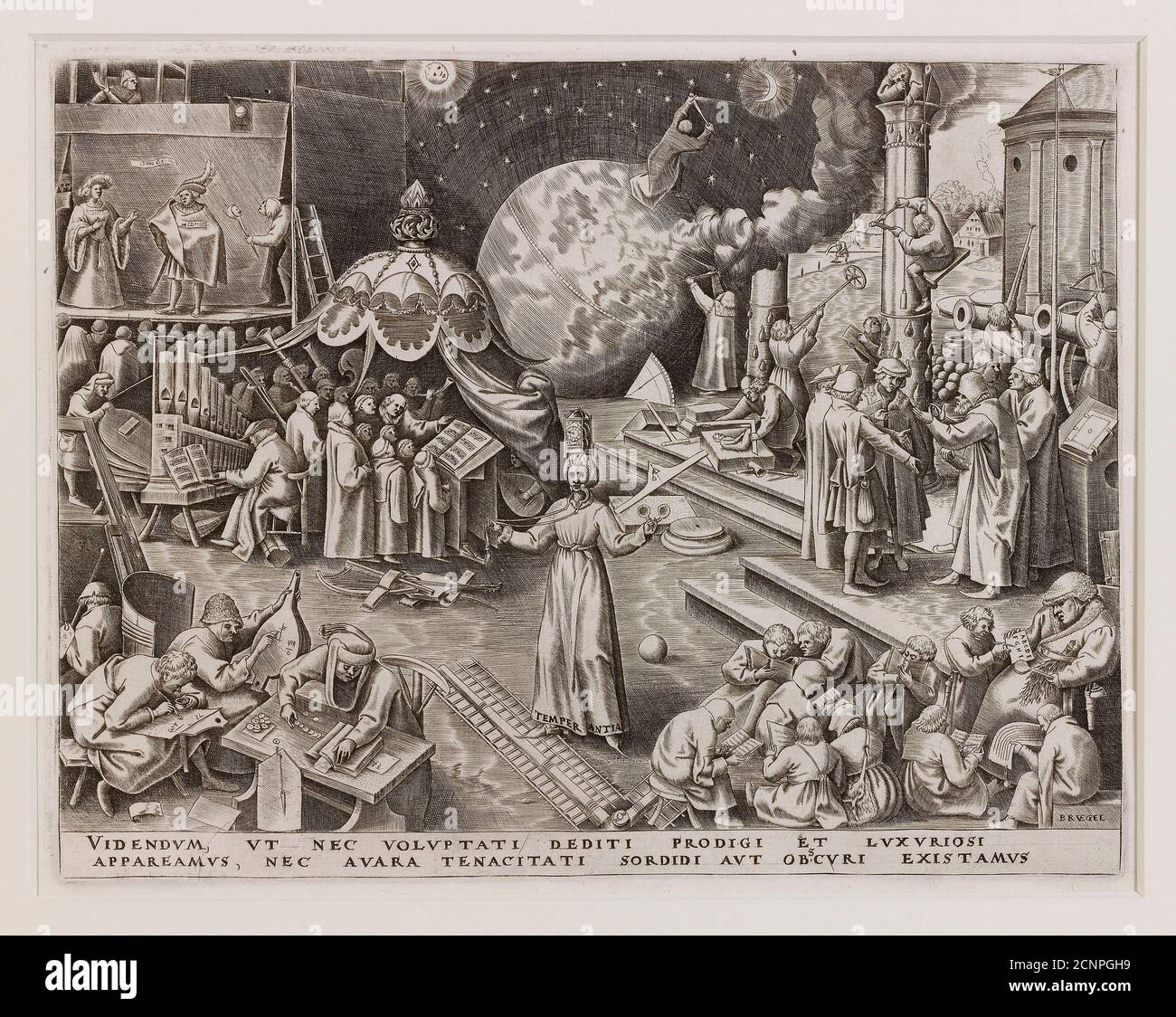 Temperantia (Temperance) from The Seven Virtues, 1560. Private ...