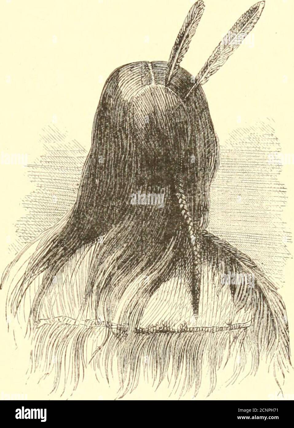 Young Native American Boy Drawing