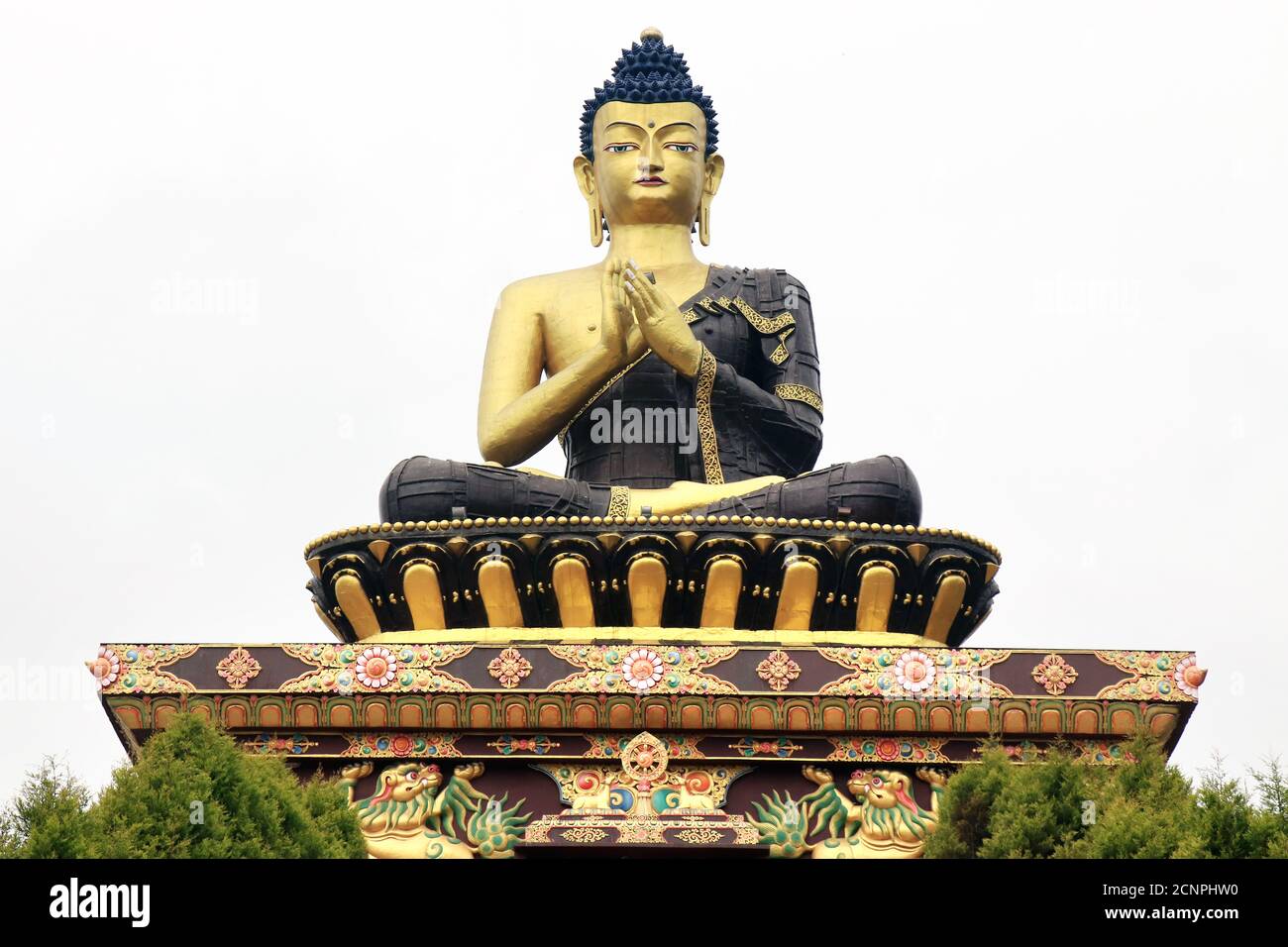 Buddha Park of Ravangla. Beautiful huge statue of Lord Buddha, at ...