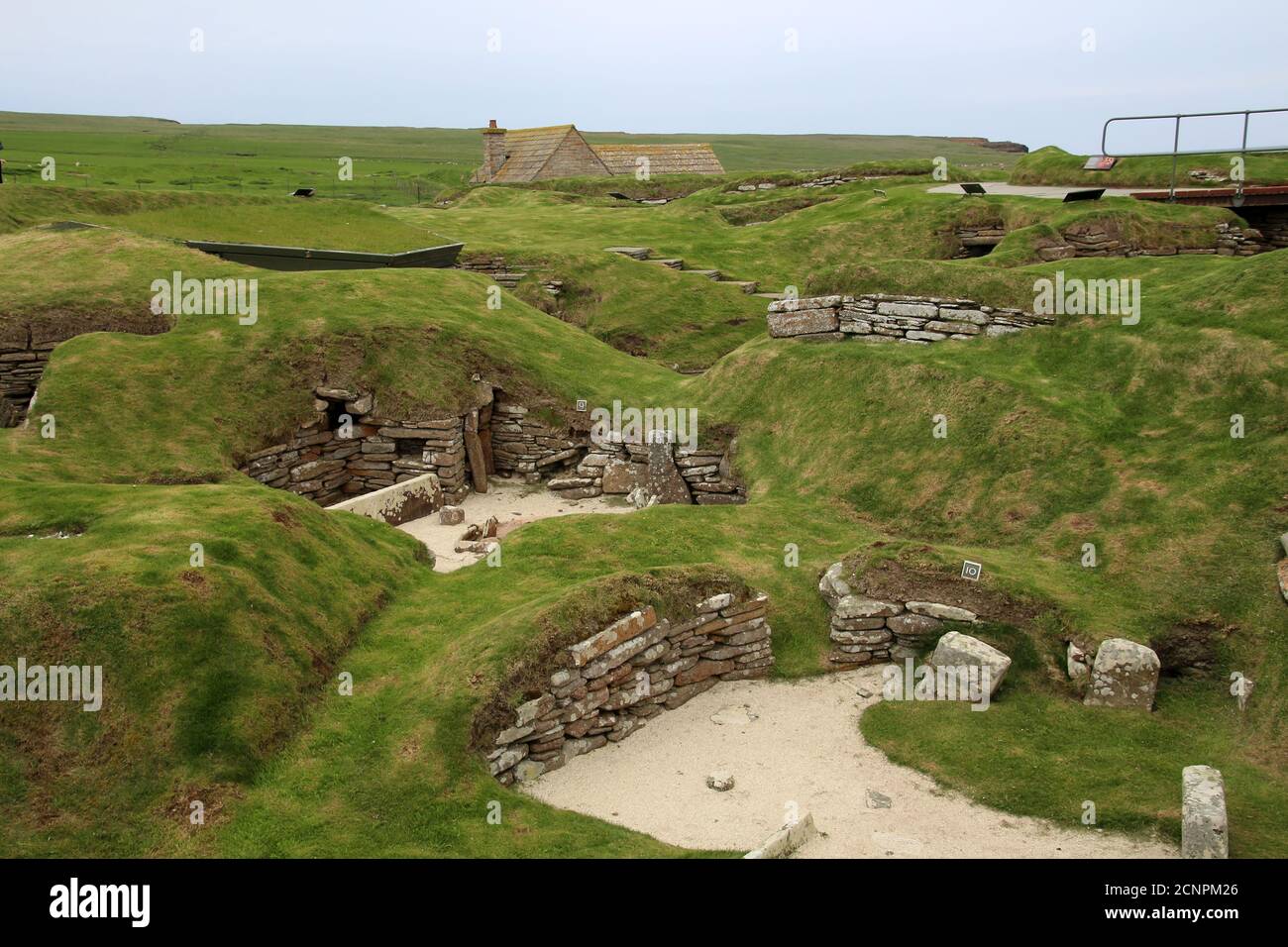 Skara brae reconstruction hi-res stock photography and images - Alamy