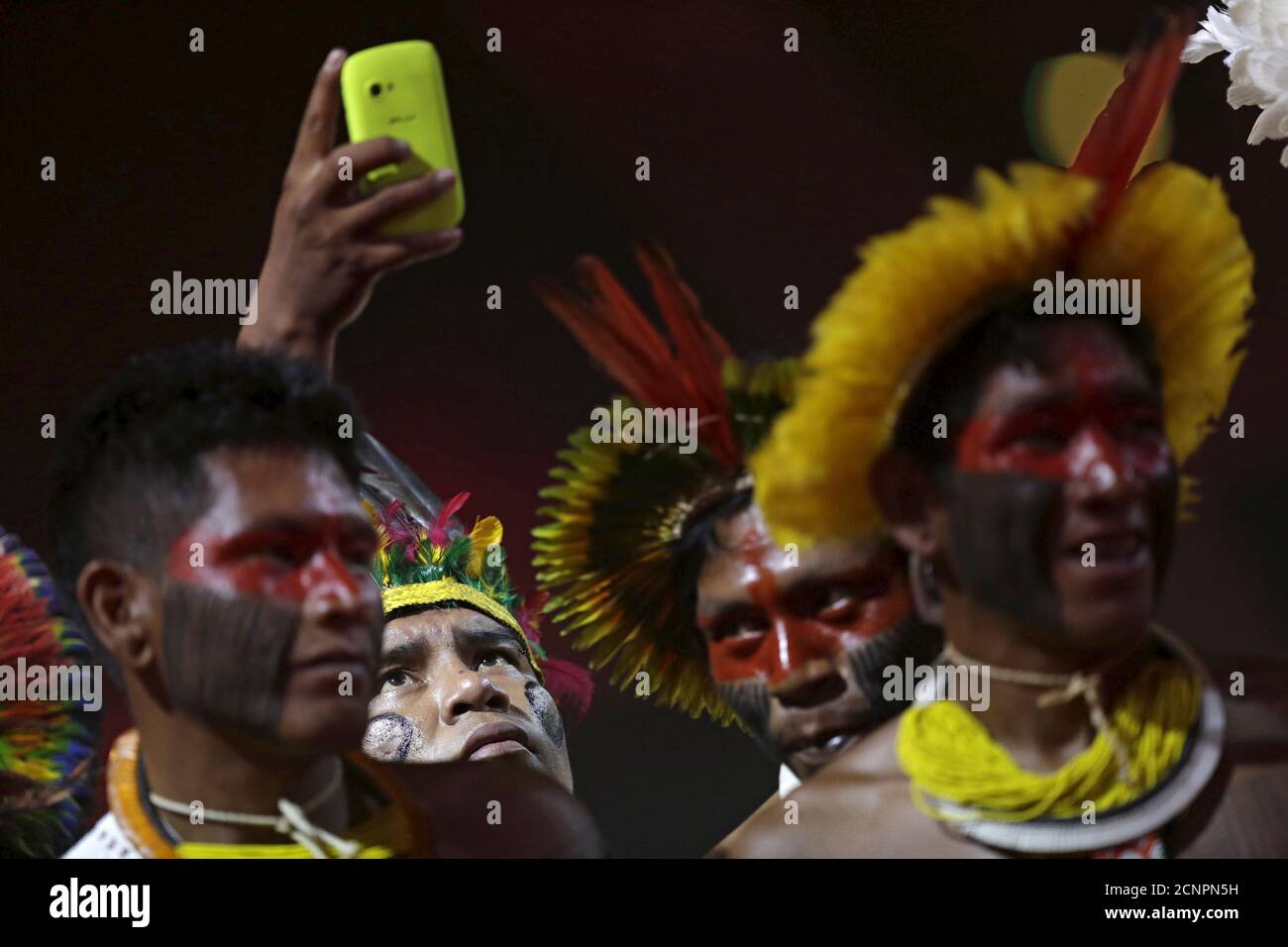 Kuikuro people hi-res stock photography and images - Alamy