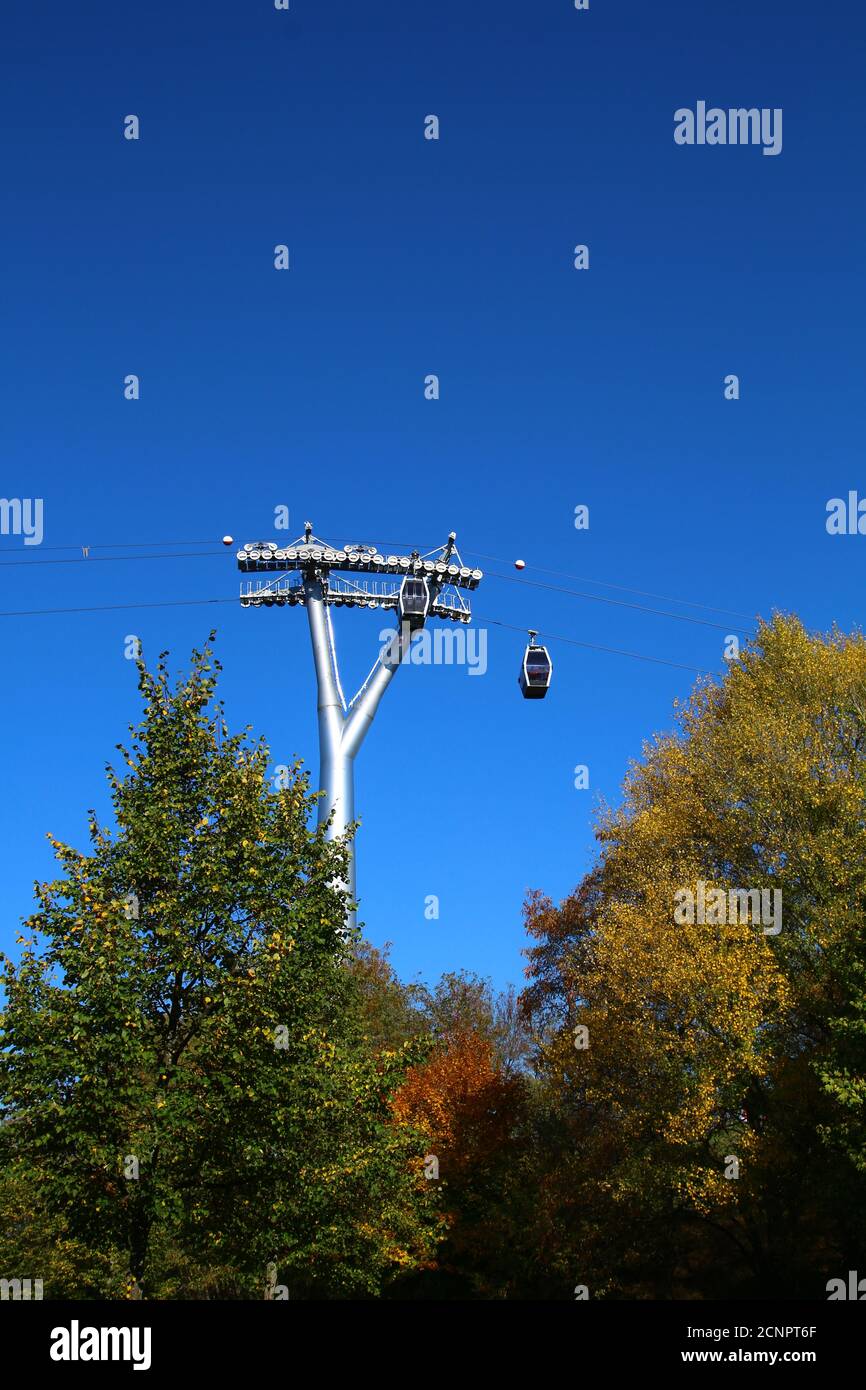 Cable car in Berlin, Germany Stock Photo - Alamy