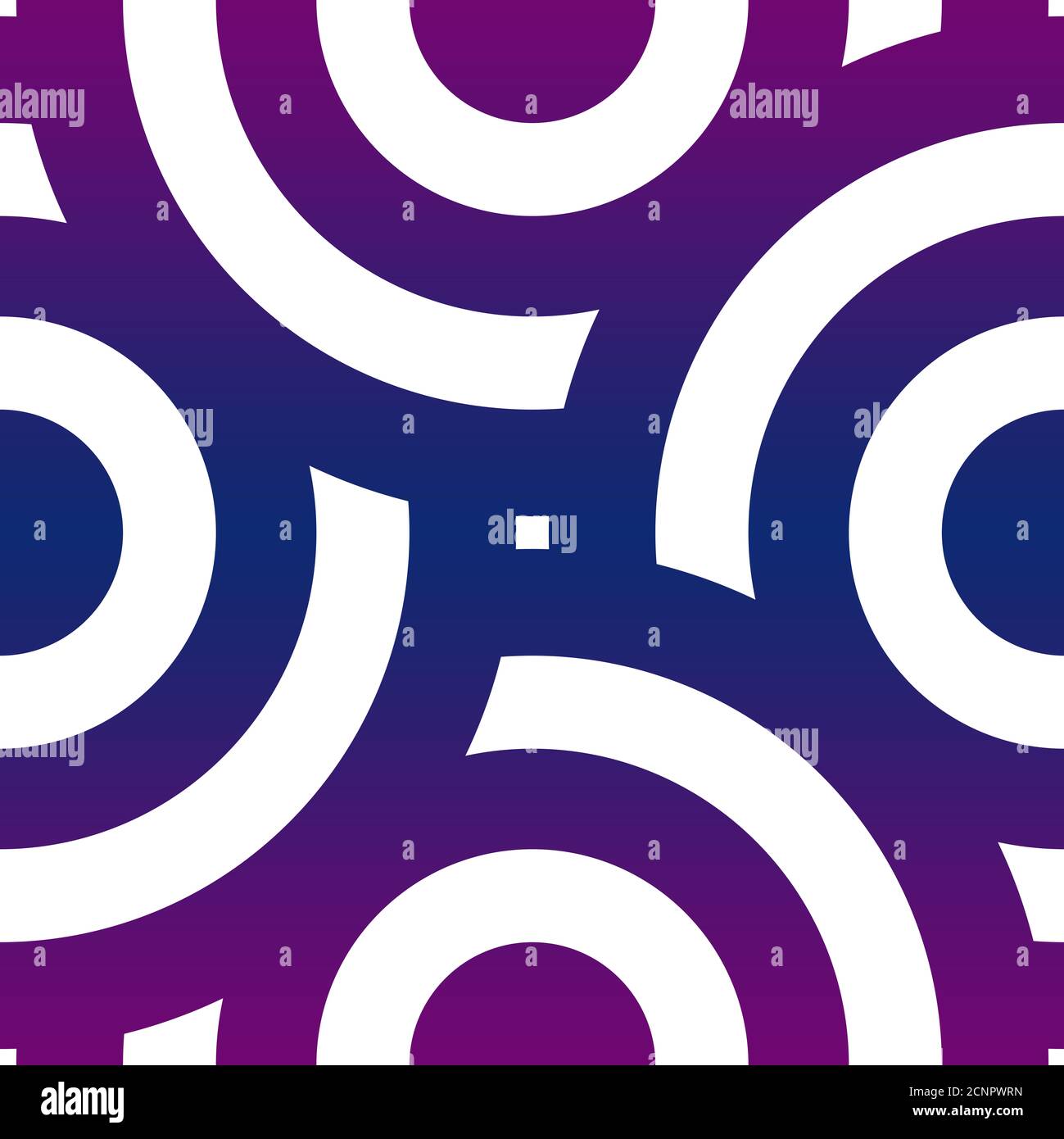 Vertical closeup of an illustration with circular patterns on a white ...