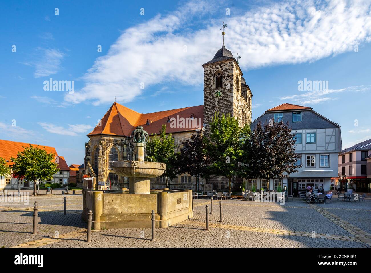 Saint Nikolai Church in Oschersleben, Germany Stock Photo - Alamy