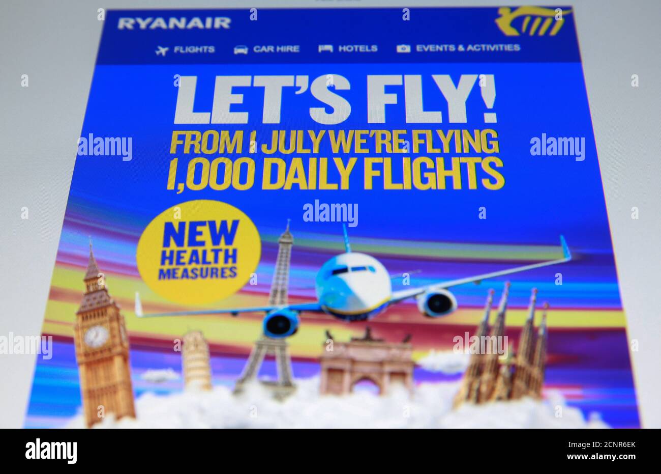 Europes largest low cost airline hi-res stock photography and images ...