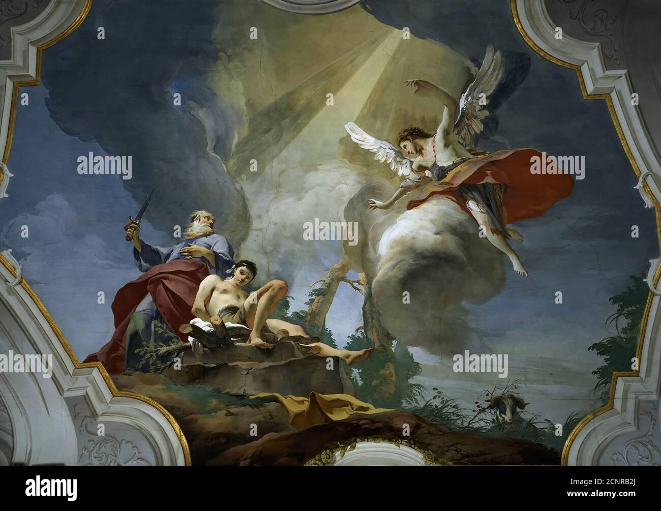The Sacrifice of Isaac, ca 1728. Found in the collection of Palazzo ...