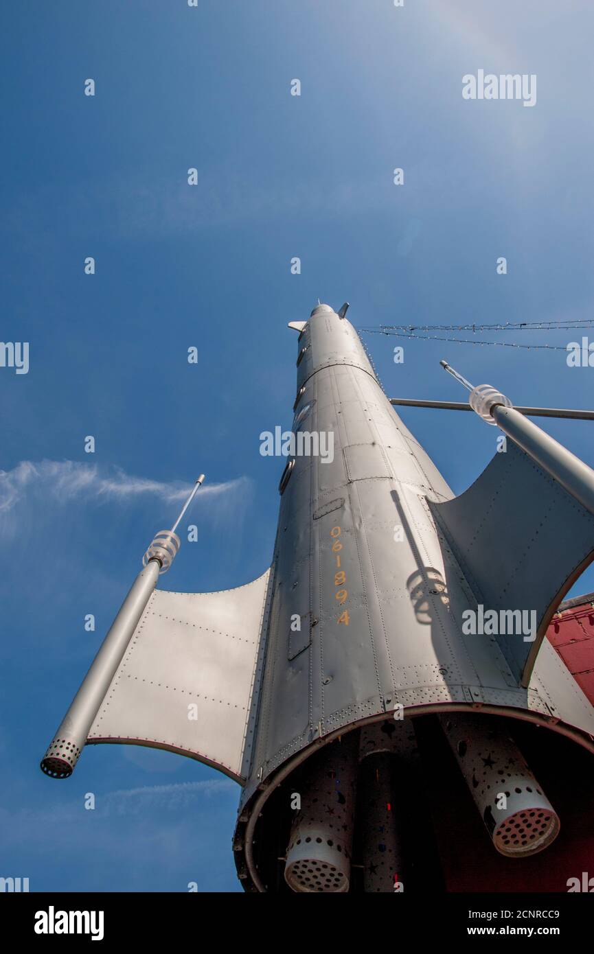 The Fremont Rocket in Fremont, Seattle, Washington State, USA Stock ...