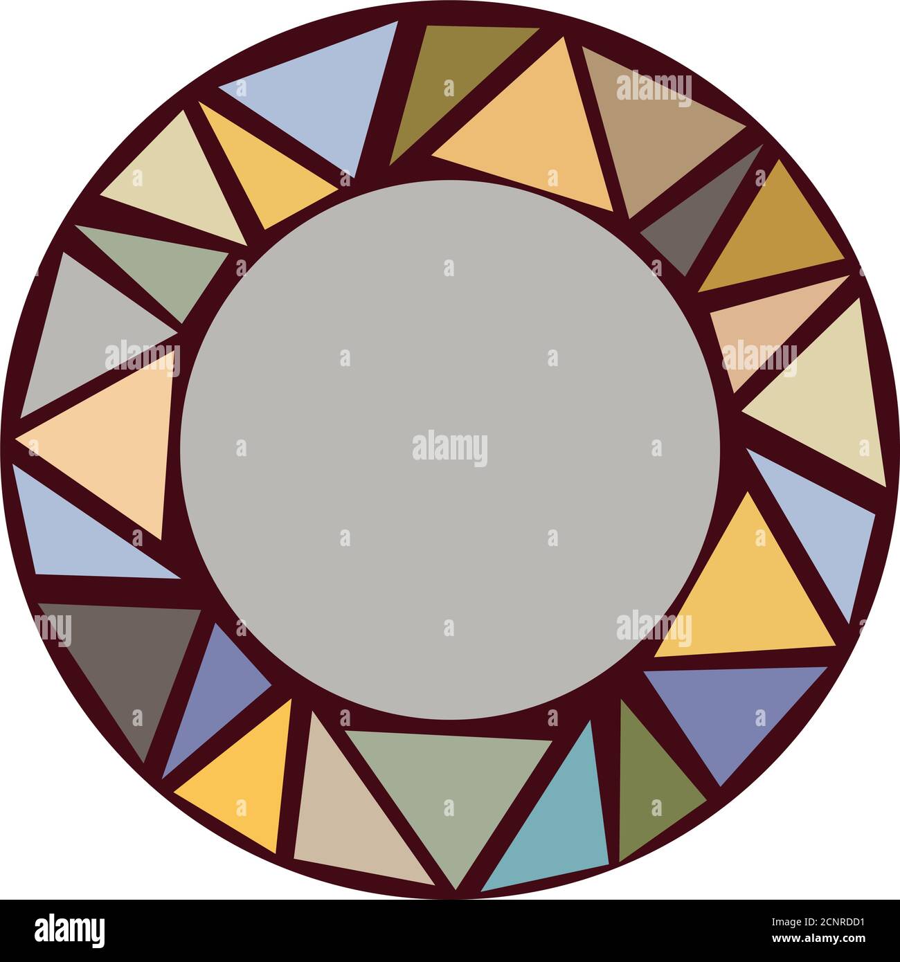 Mirror icon on white Stock Vector Images - Alamy